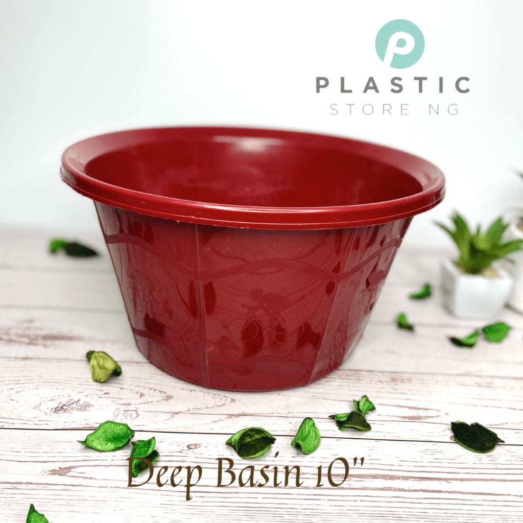 Deep Basin 10″ (per dozen) - Plastic Store Nigeria